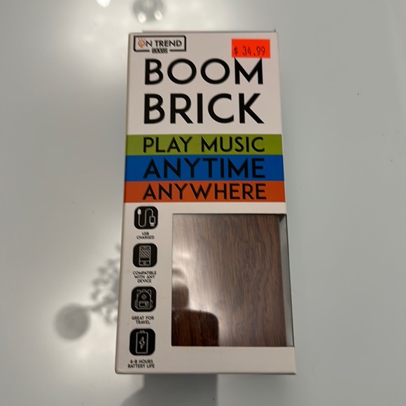 Portable Audio & Video | Boom Brick Play Music Anytime Anywhere | Poshmark